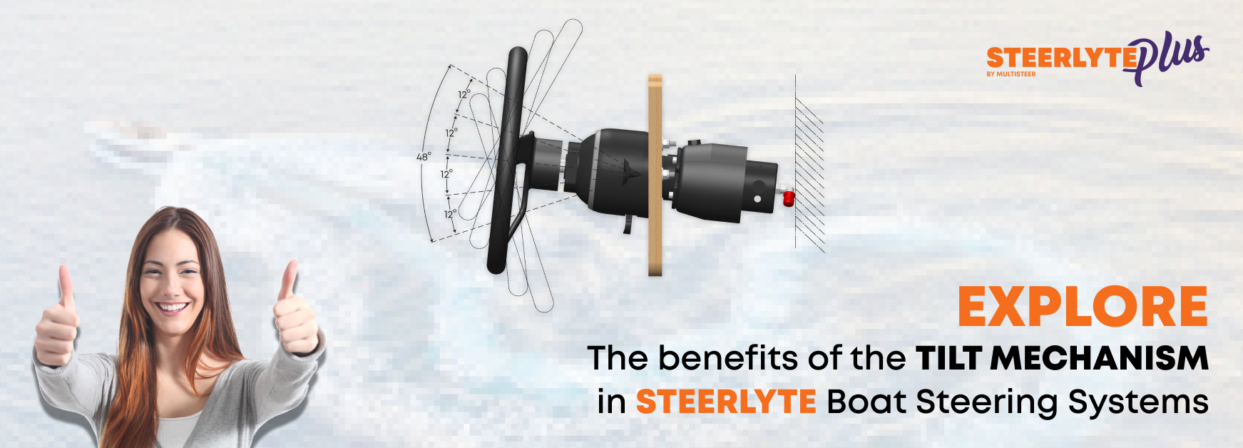 Benefits of Tilt Mechanism in Steerlyte Boat Steering kit