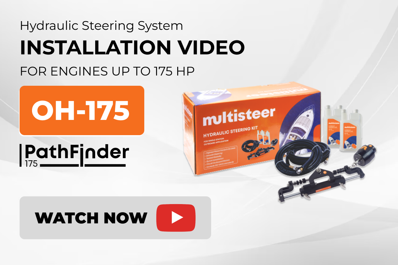 Installation Video | Boat Steering System | Multisteer