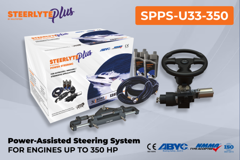 Boat Steering kits by Multisteer | Outboards | Inboards
